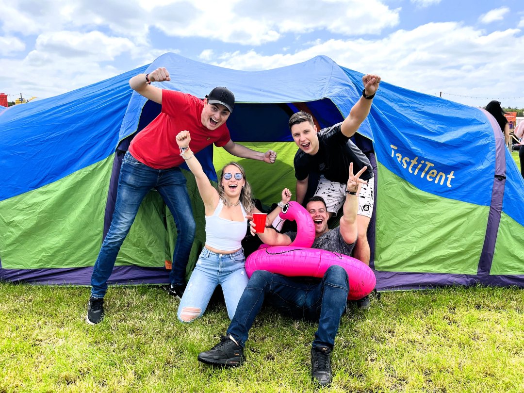 Pre-pitched Festitent voor 4 (sold out) • Pukkelpop 2026 • 20-21-22-23 AUG