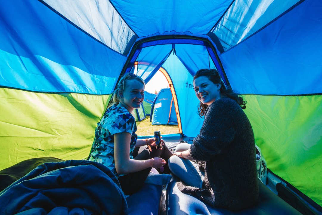 Pre-pitched Festitent voor 2 (sold out) • Pukkelpop 2026 • 20-21-22-23 AUG